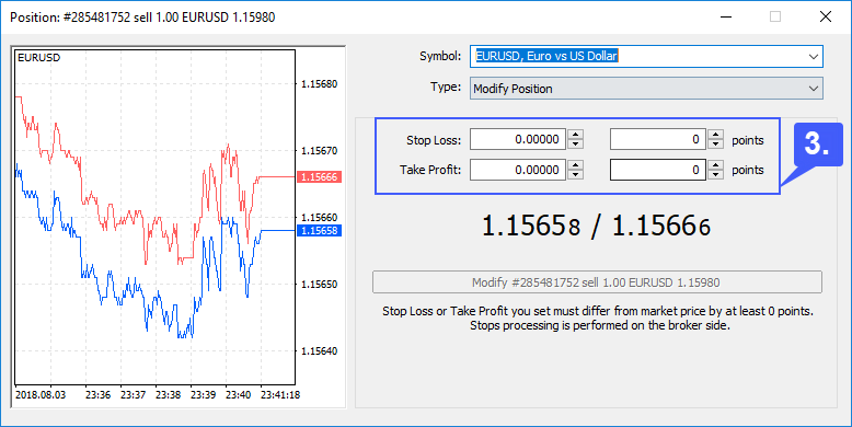 How Do I Modify Close And Cancel Open Positions On Mt5